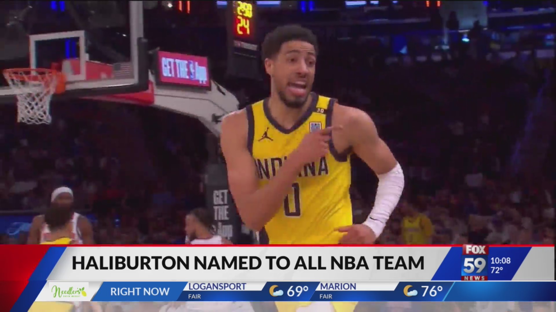 Indiana PG Tyrese Haliburton becomes sixth Pacer to ever make an All ...