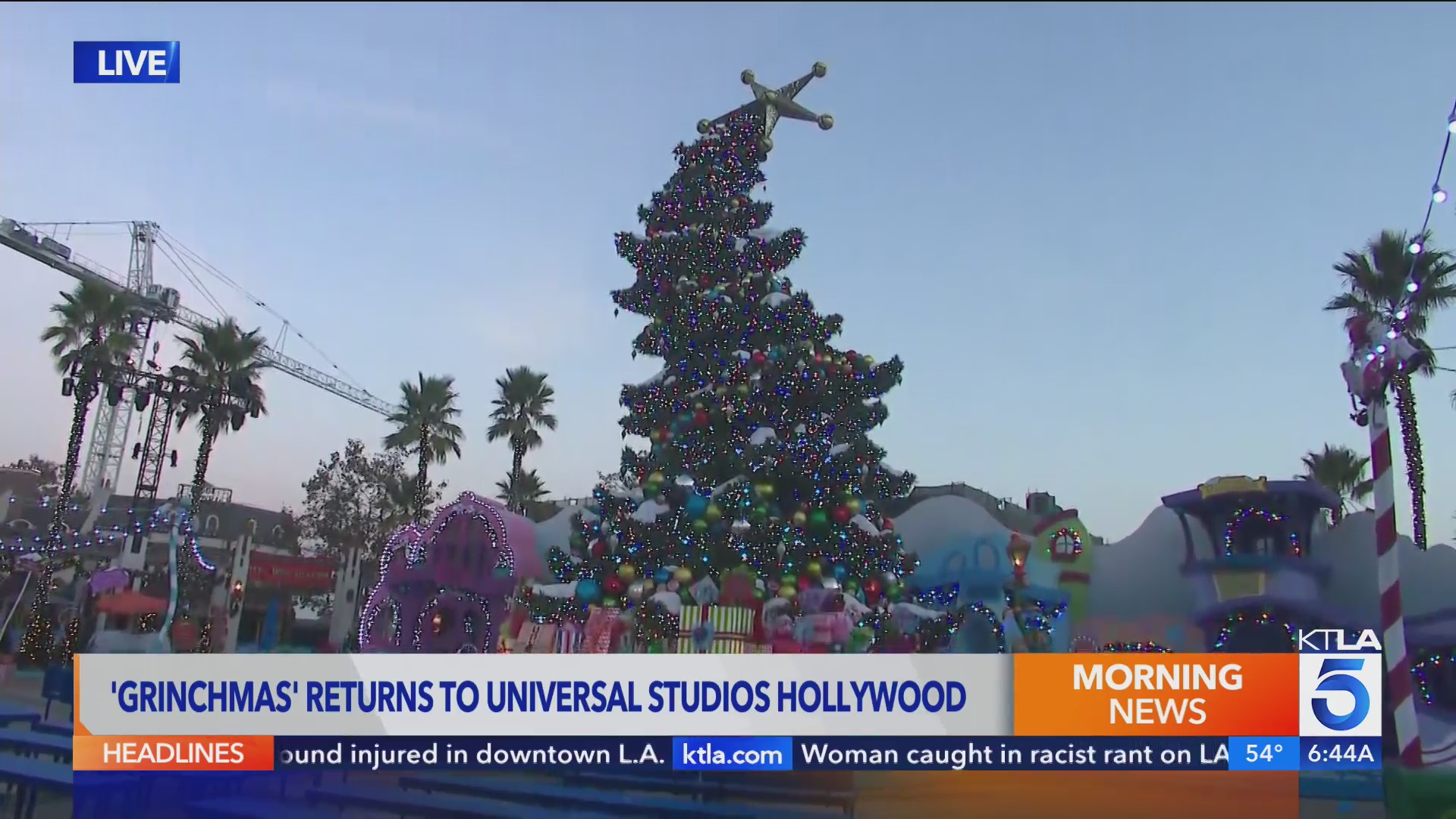 ‘Grinchmas’ brings Whoville to life at Universal Studios – KTLA