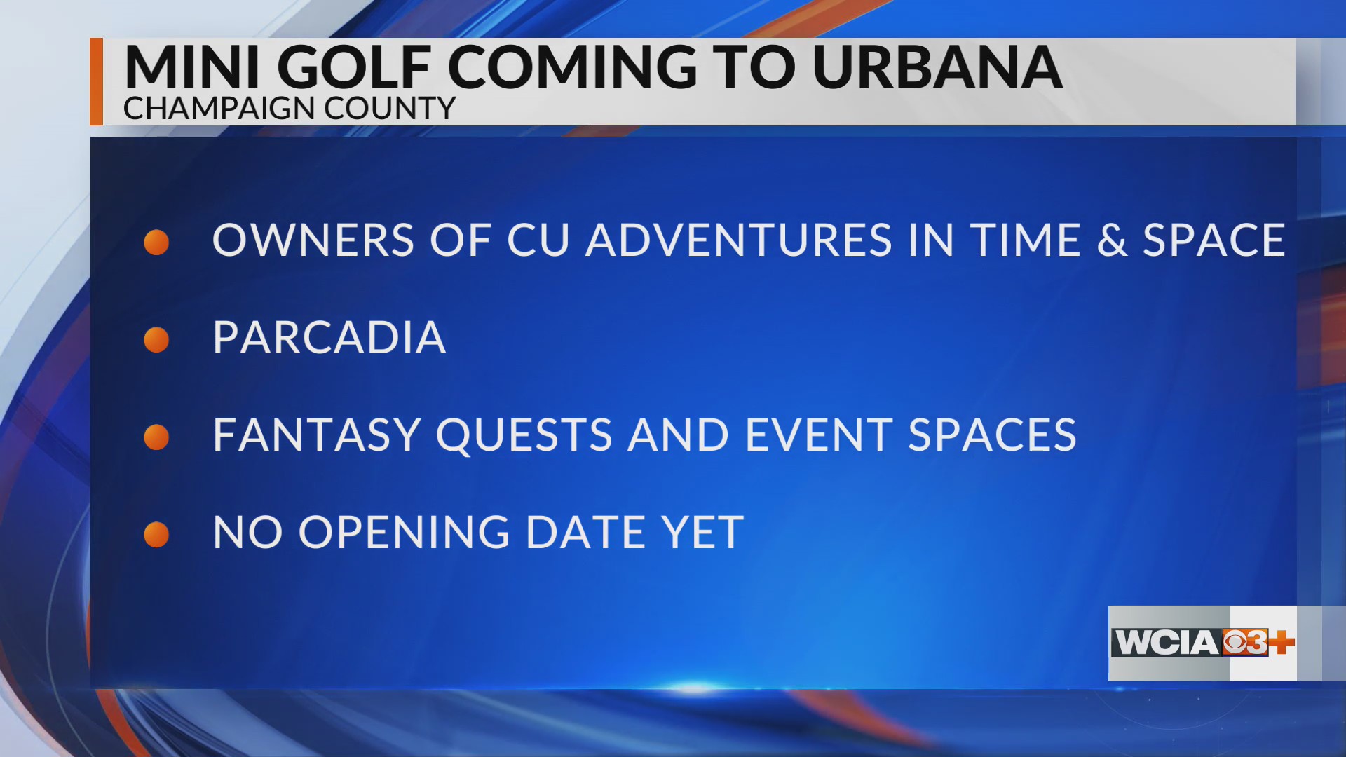 Immersive mini golf experience coming to Urbana – WCIA.com