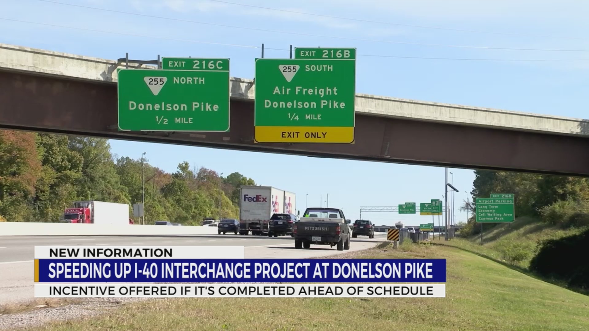 Incentive offered to speed up Donelson Pike interchange project – WKRN ...