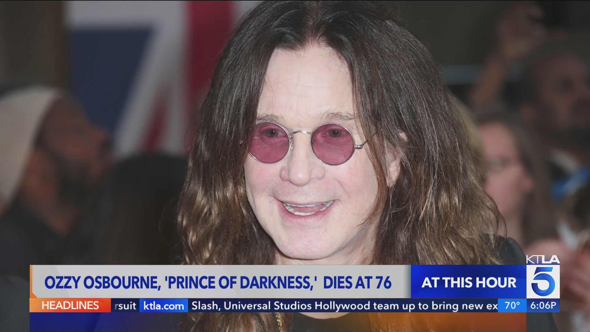 Ozzy Osbourne dies at 76 – KTLA