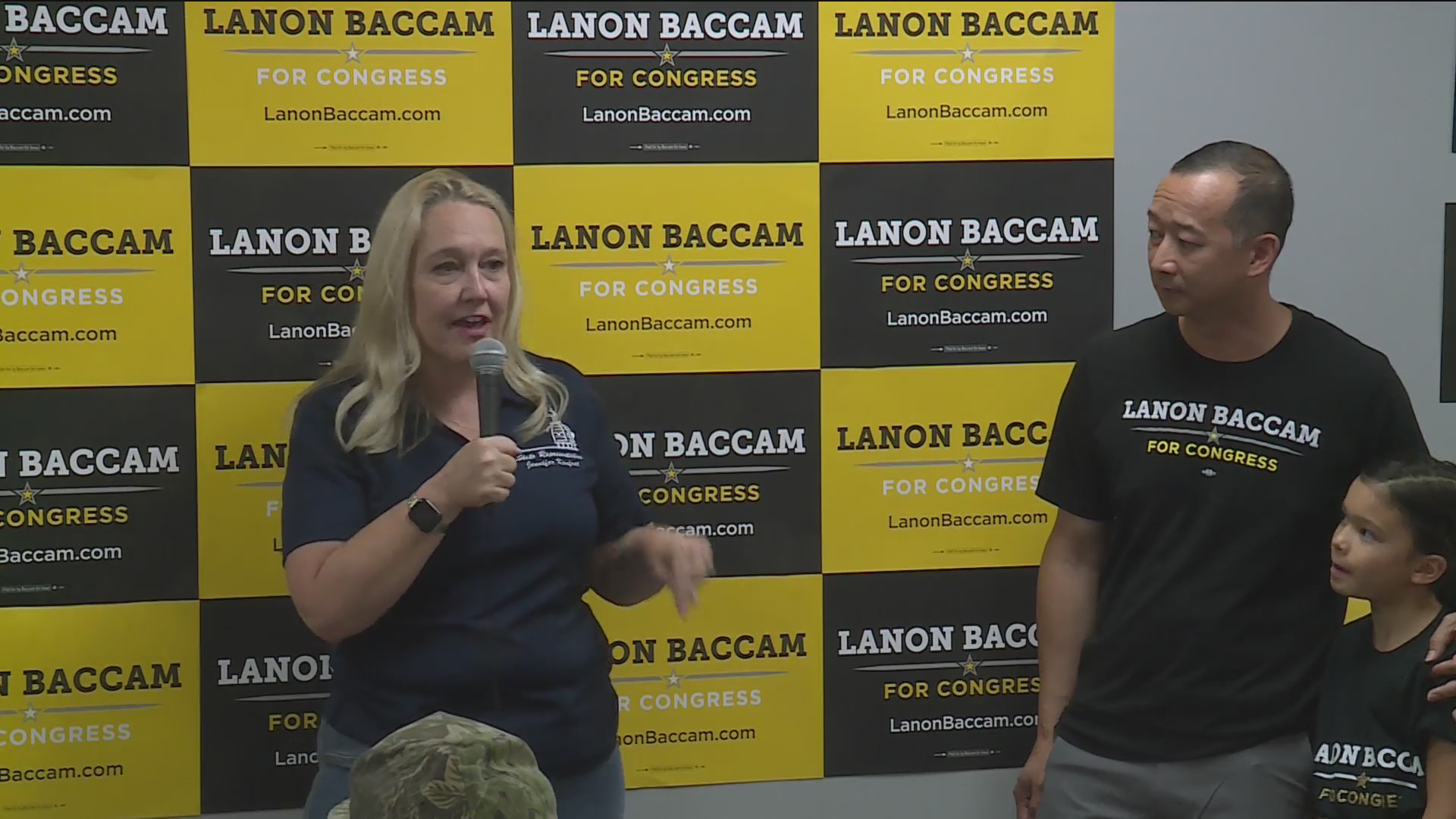 Lanon Baccam hosts door knocking event in Windsor Heights with Iowa ...