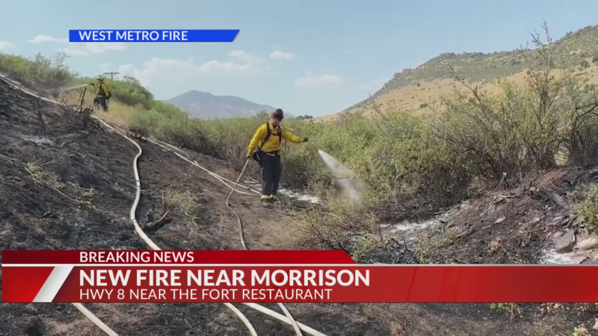 Crews put out grass fire near Morrison – FOX 2