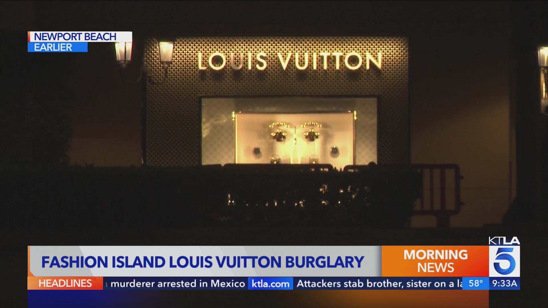 Louis Vuitton burglary suspects in 3 vehicles escape from police – KTLA