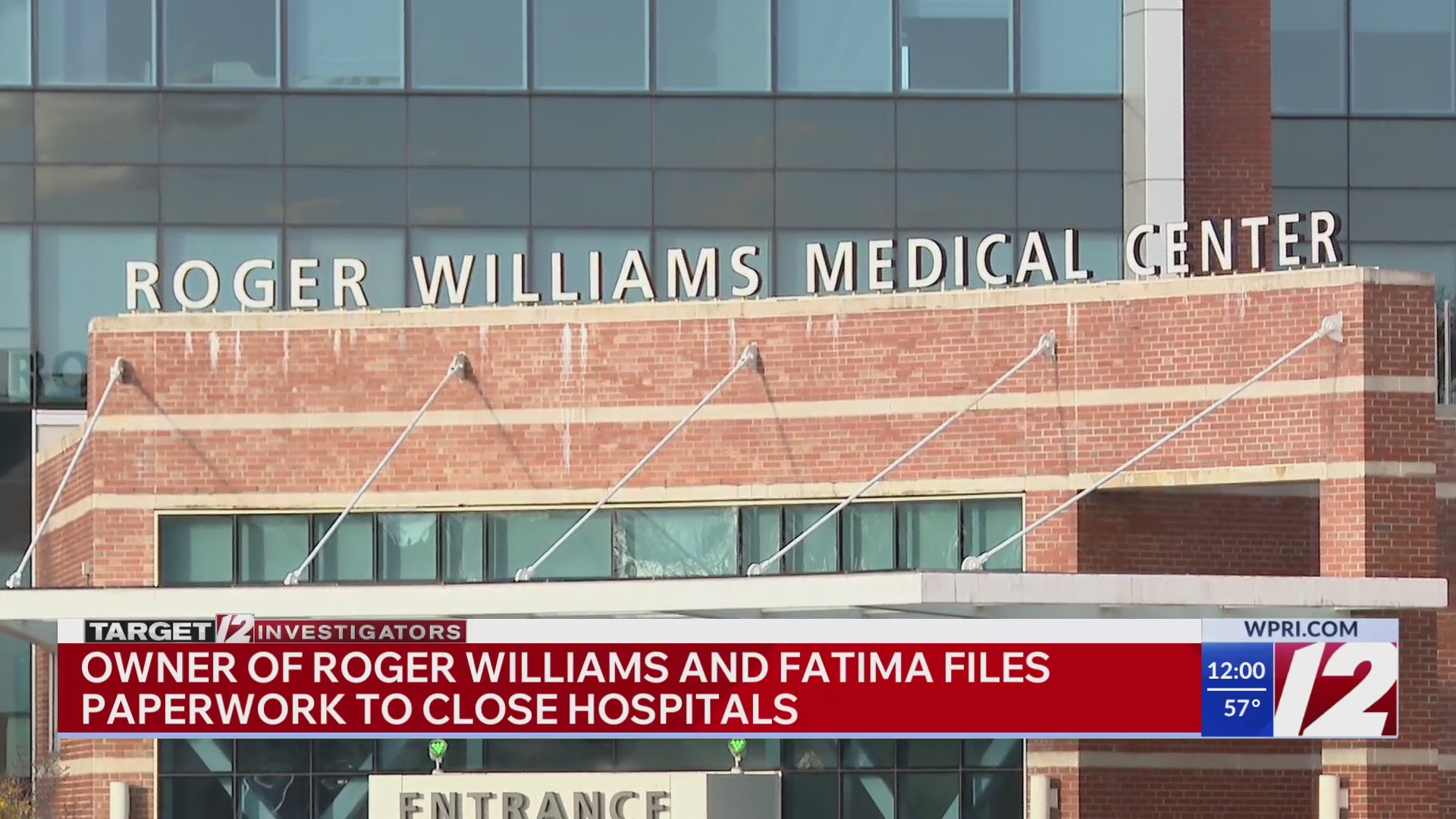 Owner of Roger Williams, Fatima files paperwork to close hospitals ...