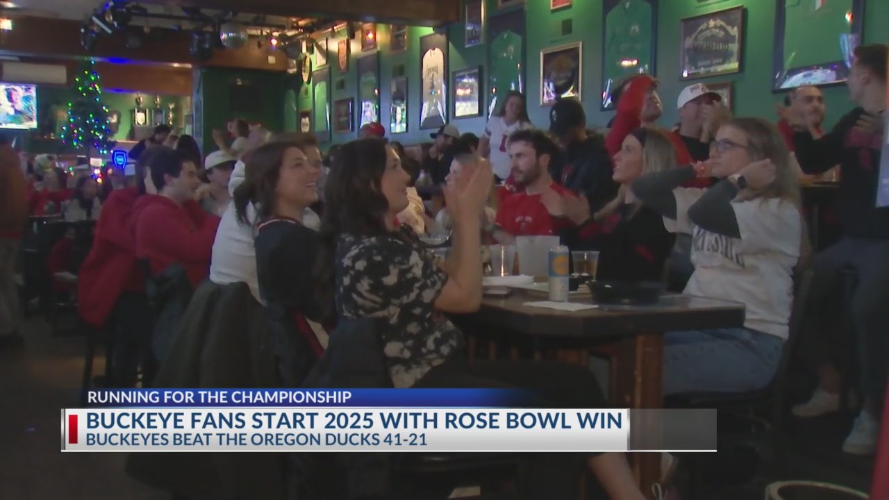 Buckeye fans start 2025 with Rose Bowl win – NBC4 WCMH-TV