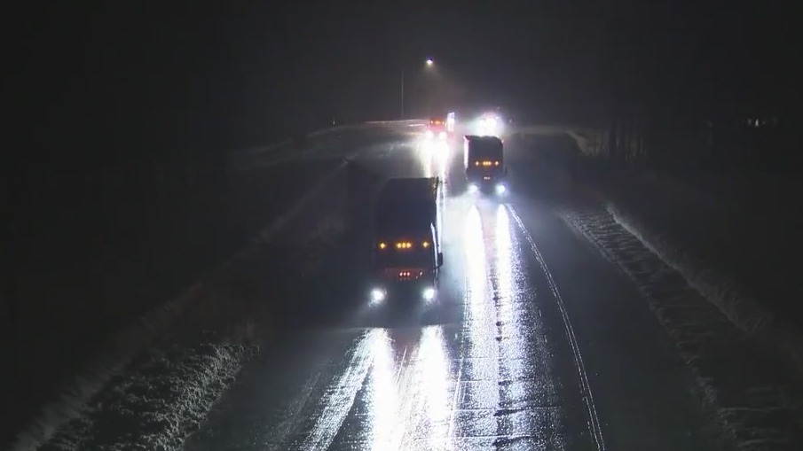 Officials discuss road conditions amid winter weather in the Sierra ...