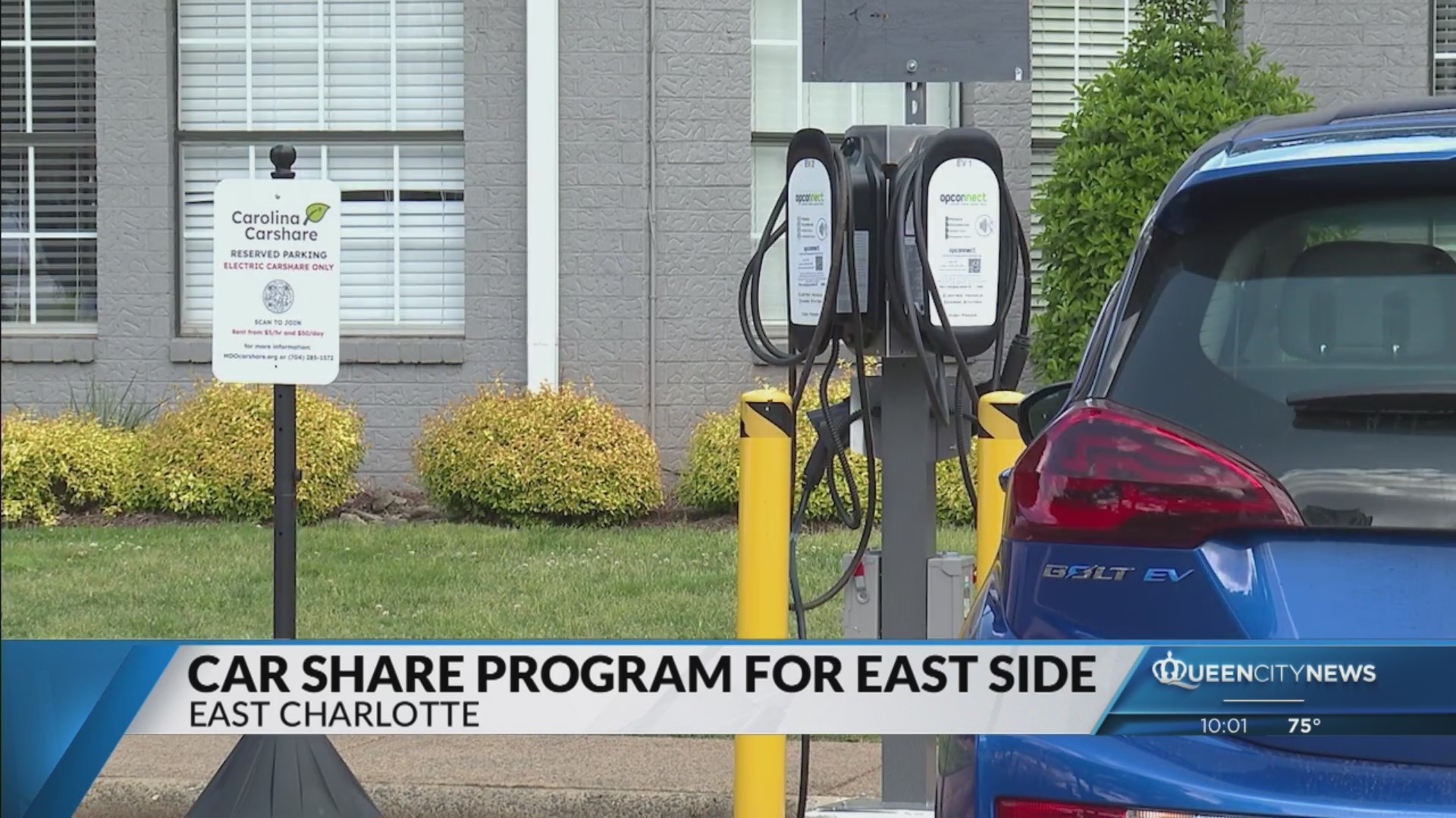 East Charlotte community first to get new EV carshare program – Queen ...