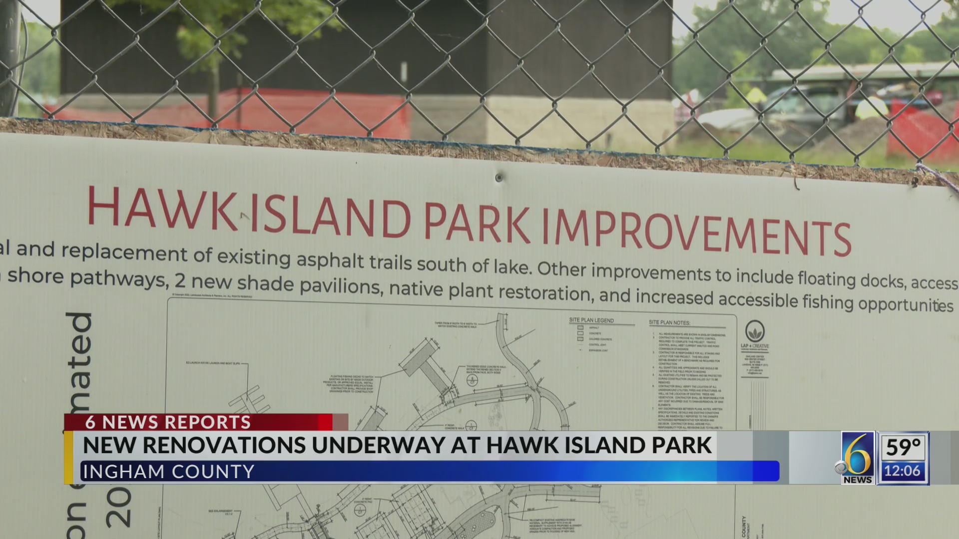 Hawk Island Park improvements – WLNS 6 News