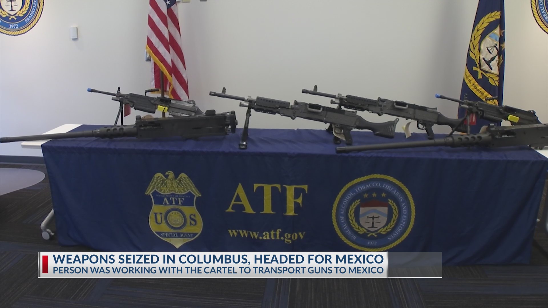 Columbus ATF seizes guns bound for Mexico – NBC4 WCMH-TV