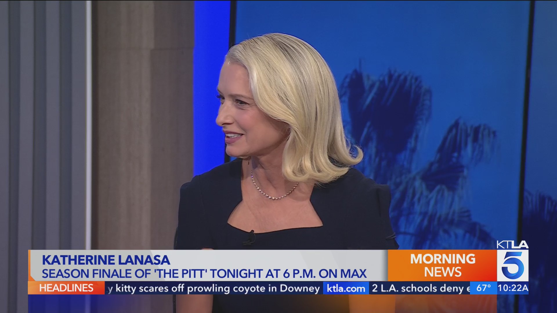 Katherine Lanasa talks season finale of ‘The Pitt’ – KTLA