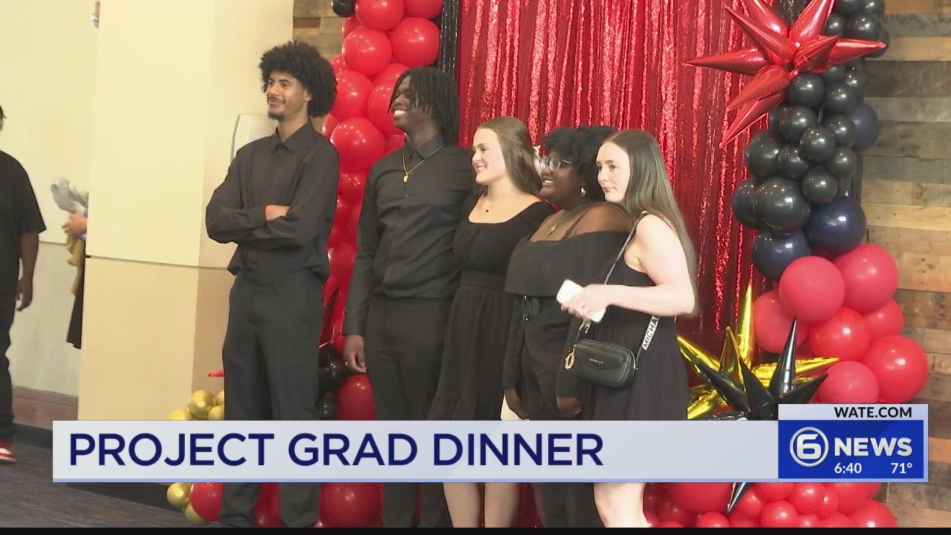 Project Grad celebration dinner – WATE 6 On Your Side