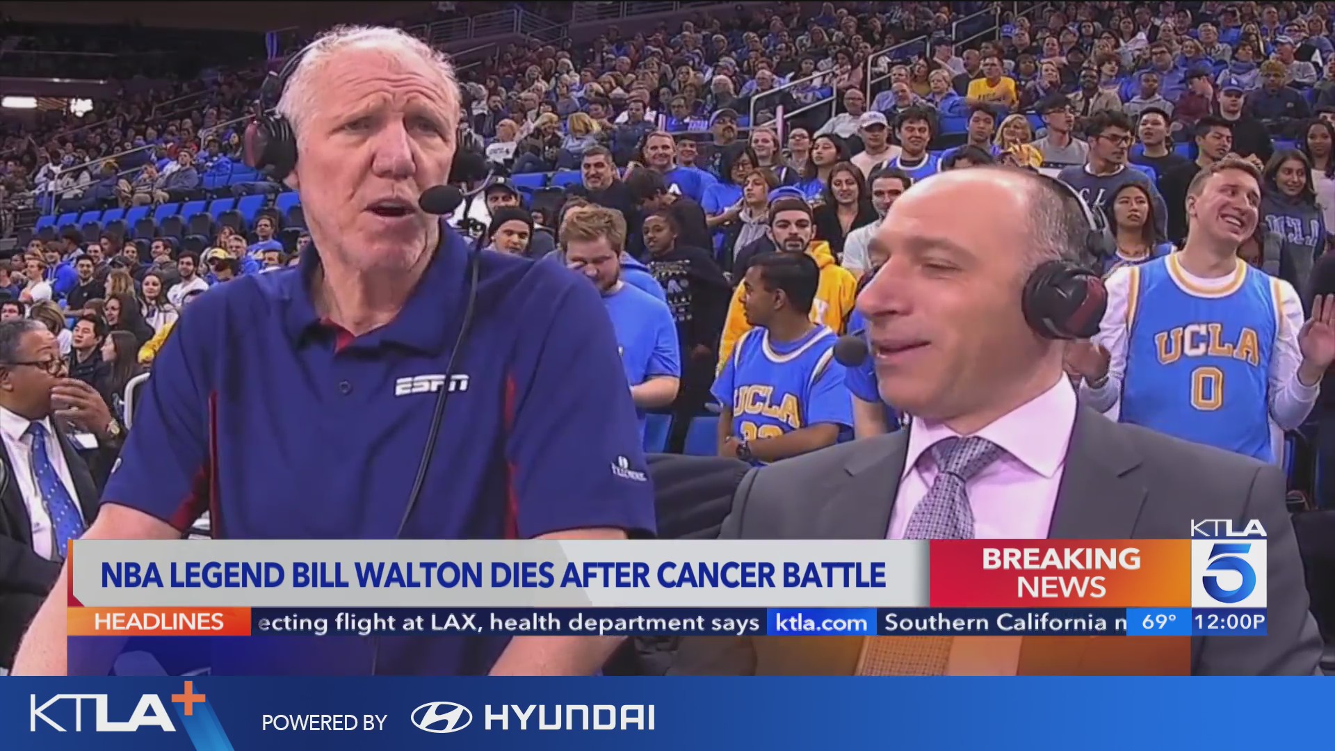 UCLA, NBA great Bill Walton dead at 71 – KTLA