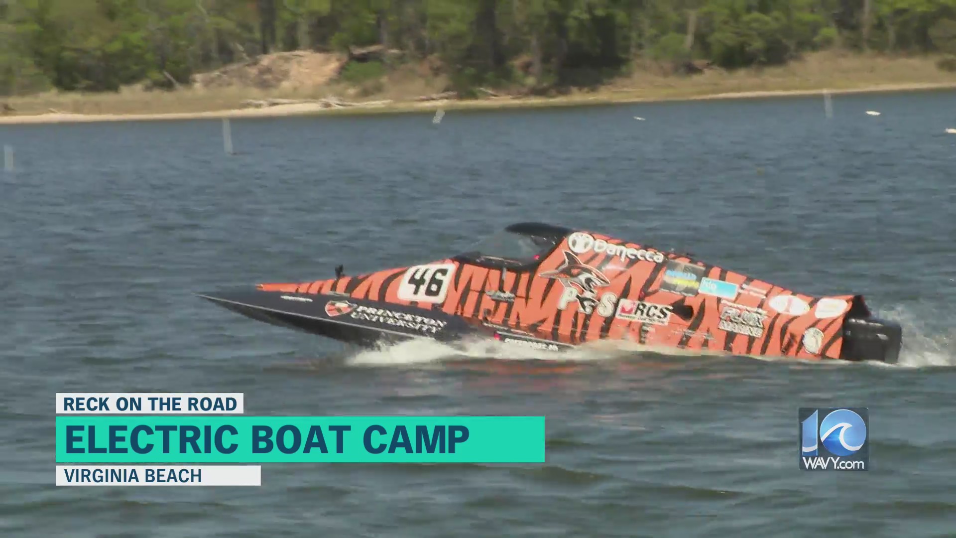 Reck on the Road: Electric Boat Competition – WAVY.com