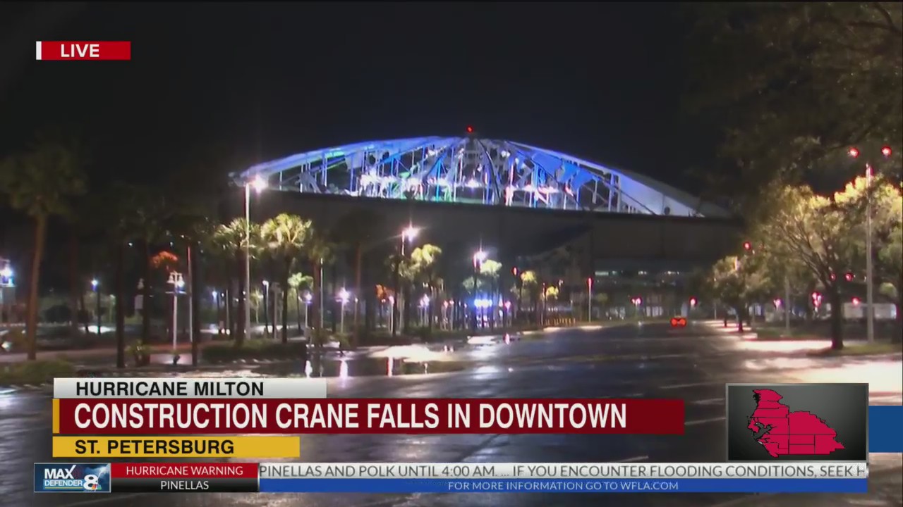 High wind gusts damage buildings in St. Pete – WFLA