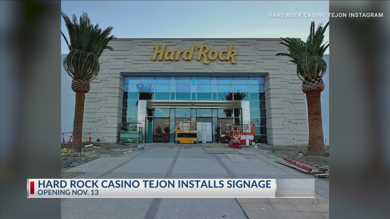 Hard Rock signage installed at new casino in Kern County – KGET 17 News