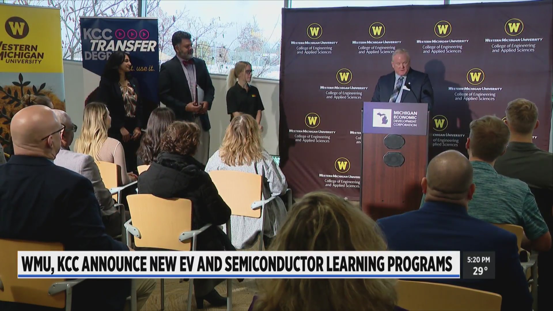 WMU, KCC announce new EV and semiconductor learning programs – WOODTV.com