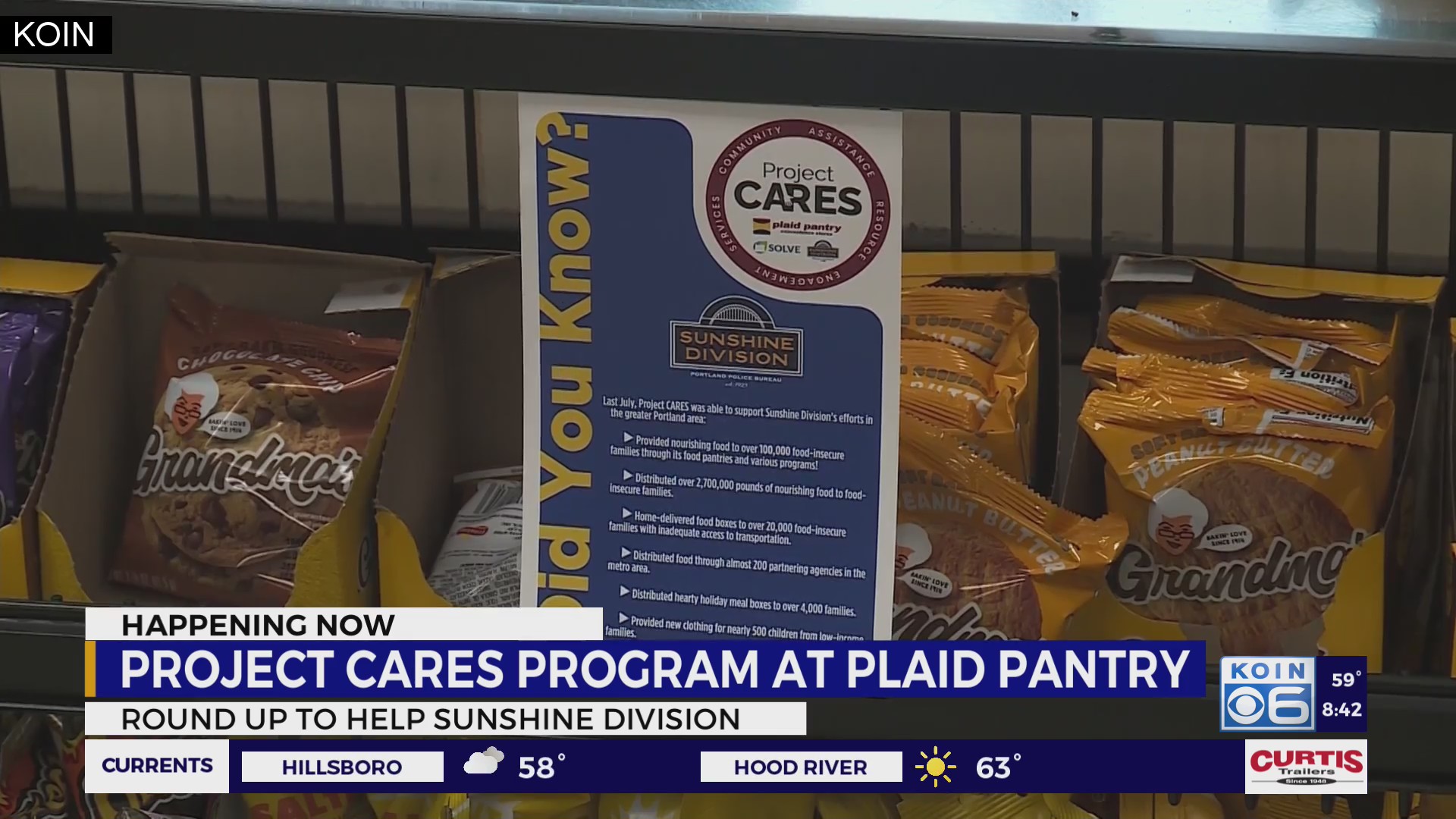 Plaid Pantry helping fight local hunger throughout July – KOIN.com