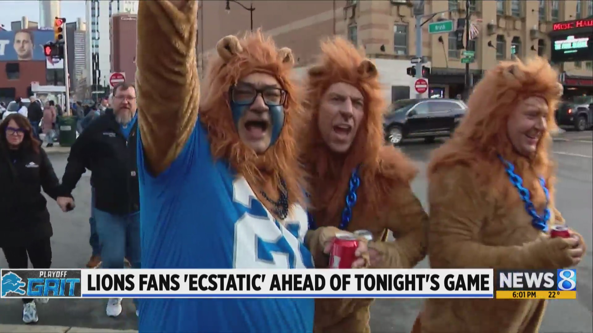 Lions fans ecstatic ahead of Saturday’s game – WANE 15