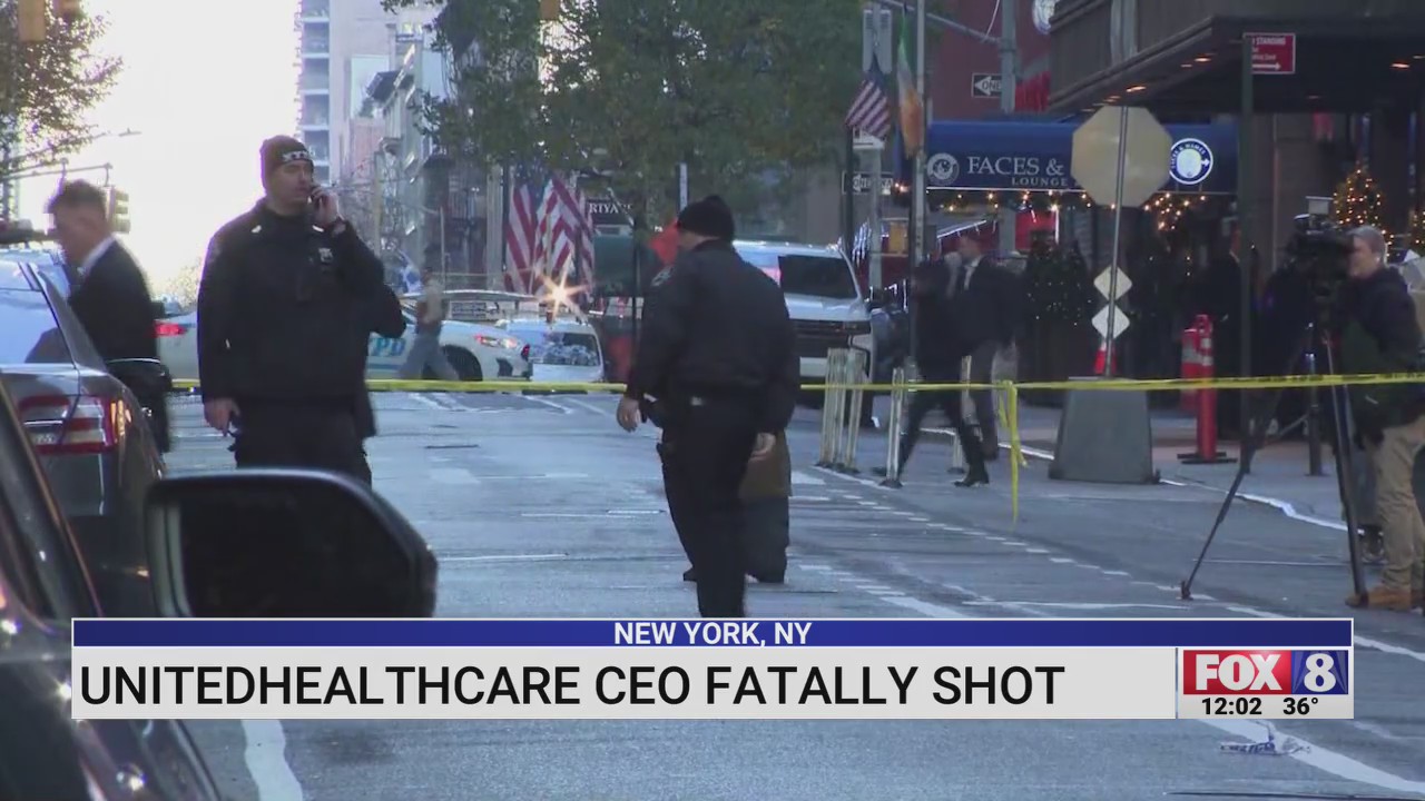 UnitedHealthcare CEO fatally shot in New York – FOX8 WGHP
