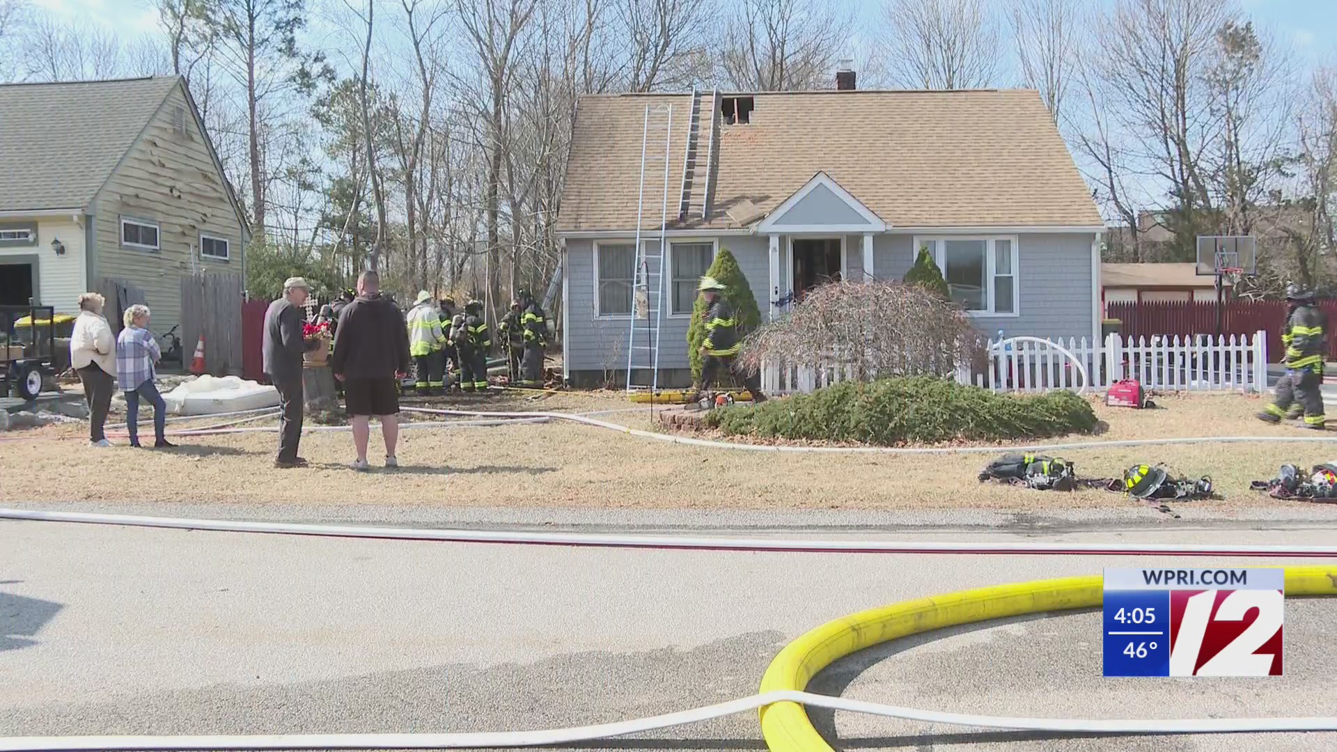 Crews knock down house fire in Smithfield – WPRI.com