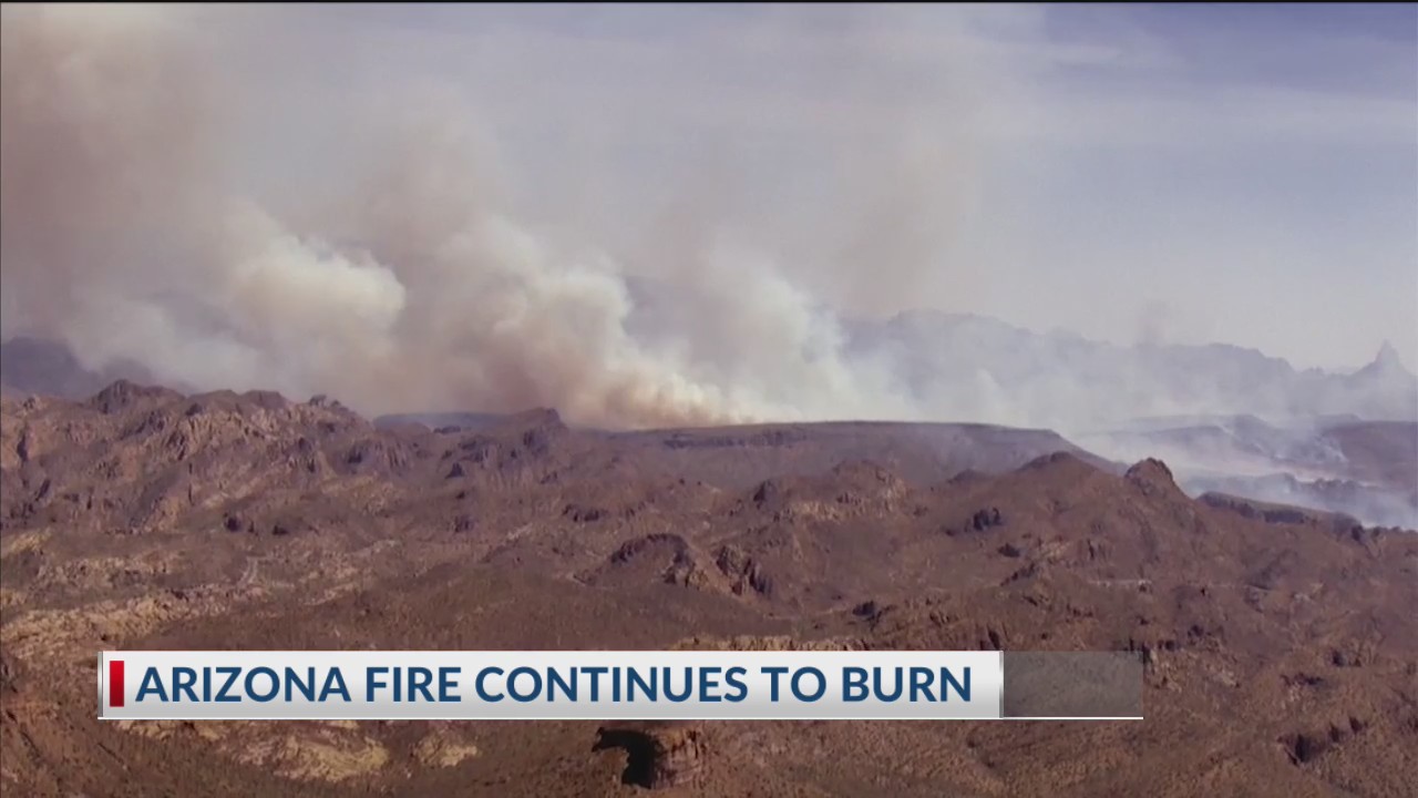 Siphon Fire: Containment grows on Pinal County wildfire – KSNT 27 News