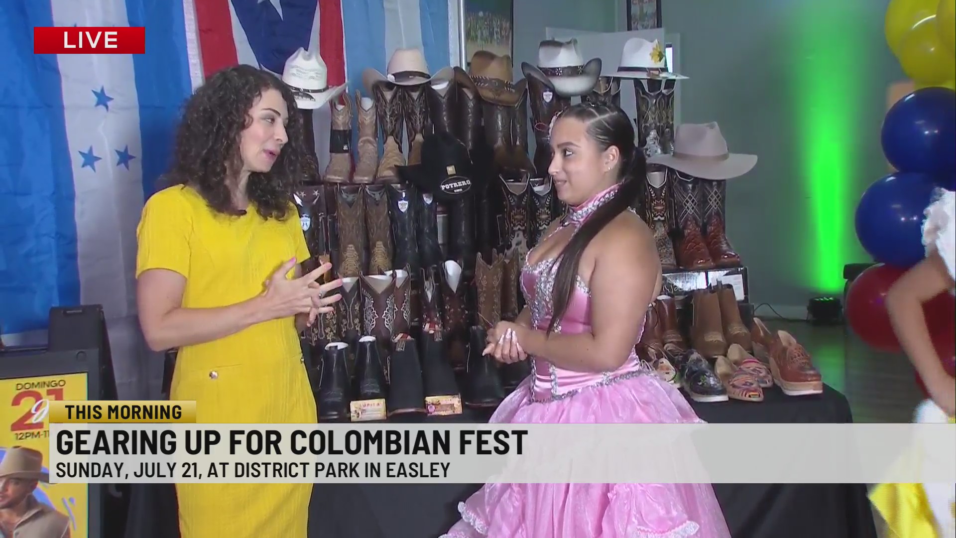 Thousands expected to attend Colombian Fest in Easley – WSPA 7NEWS