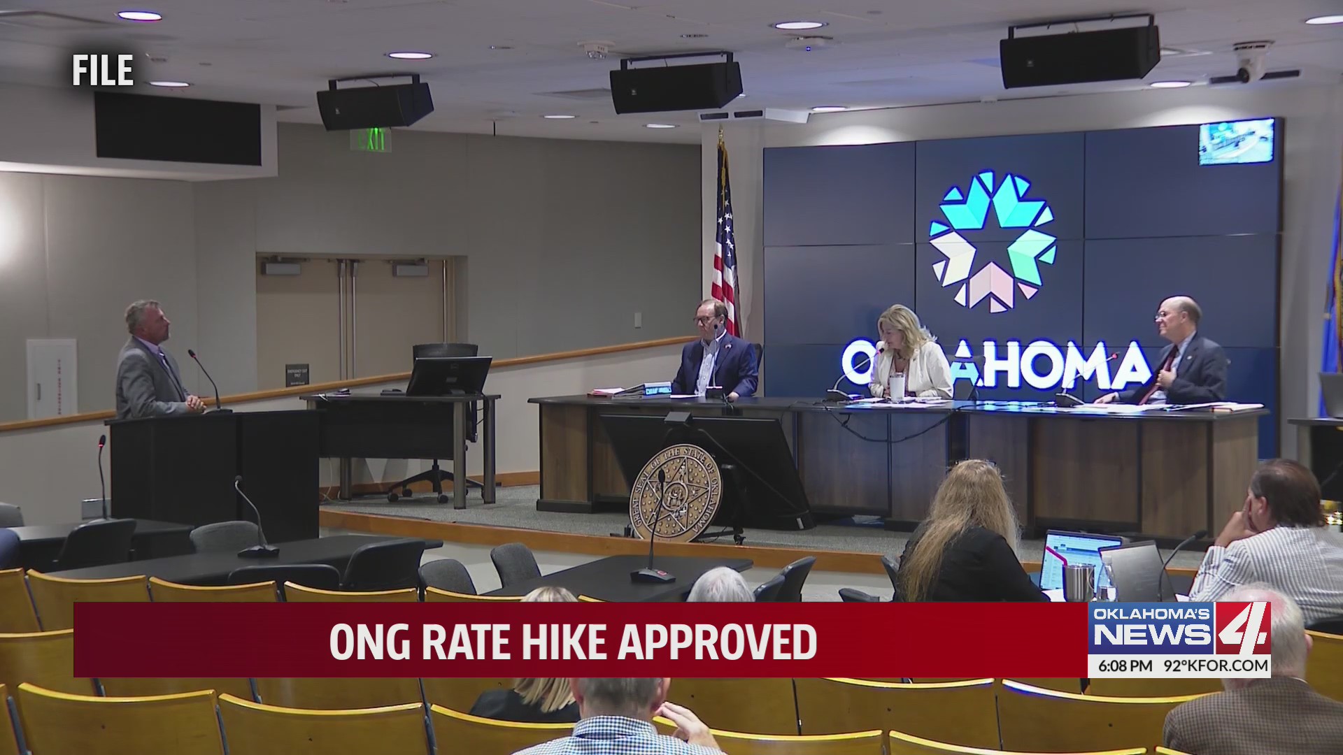 ONG rate hike approved – KFOR.com Oklahoma City
