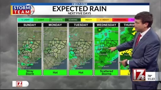 Lance Blocker’s Sunday central NC weather forecast – CBS17.com