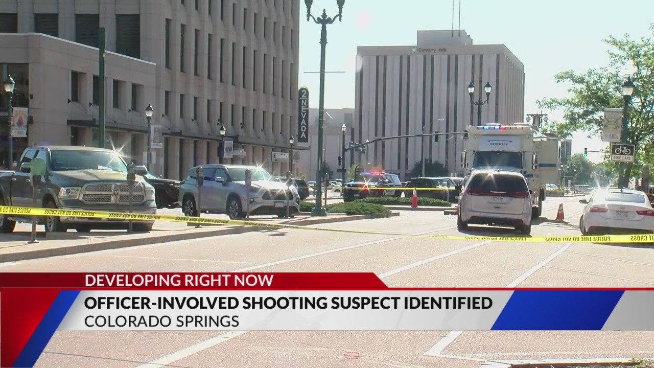 Downtown Colorado Springs officer-involved shooting suspect identified ...