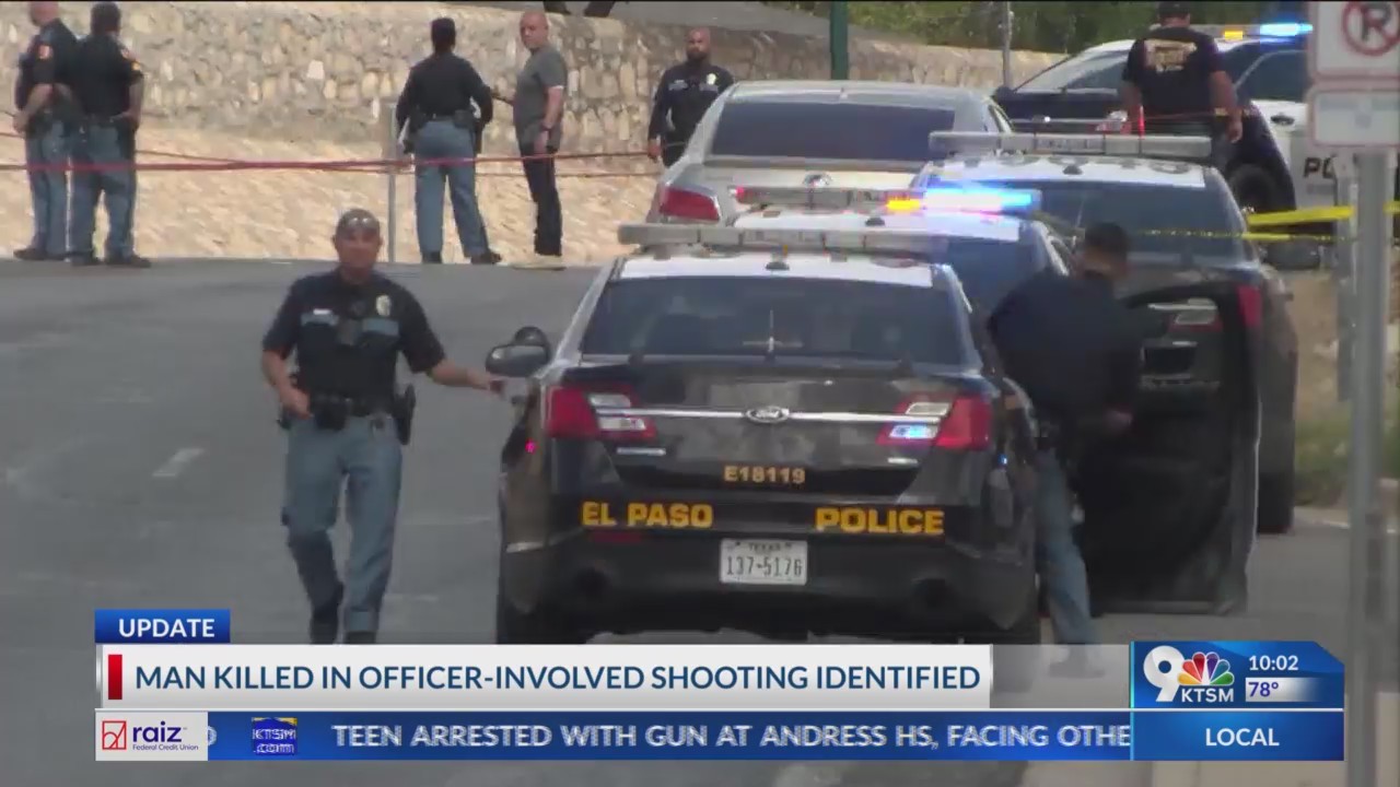 EPPD identified man after deadly officer-involved shooting – KTSM 9 News
