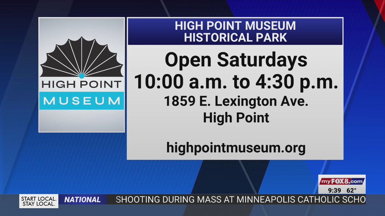 Free events in September at the High Point Museum – FOX8 WGHP