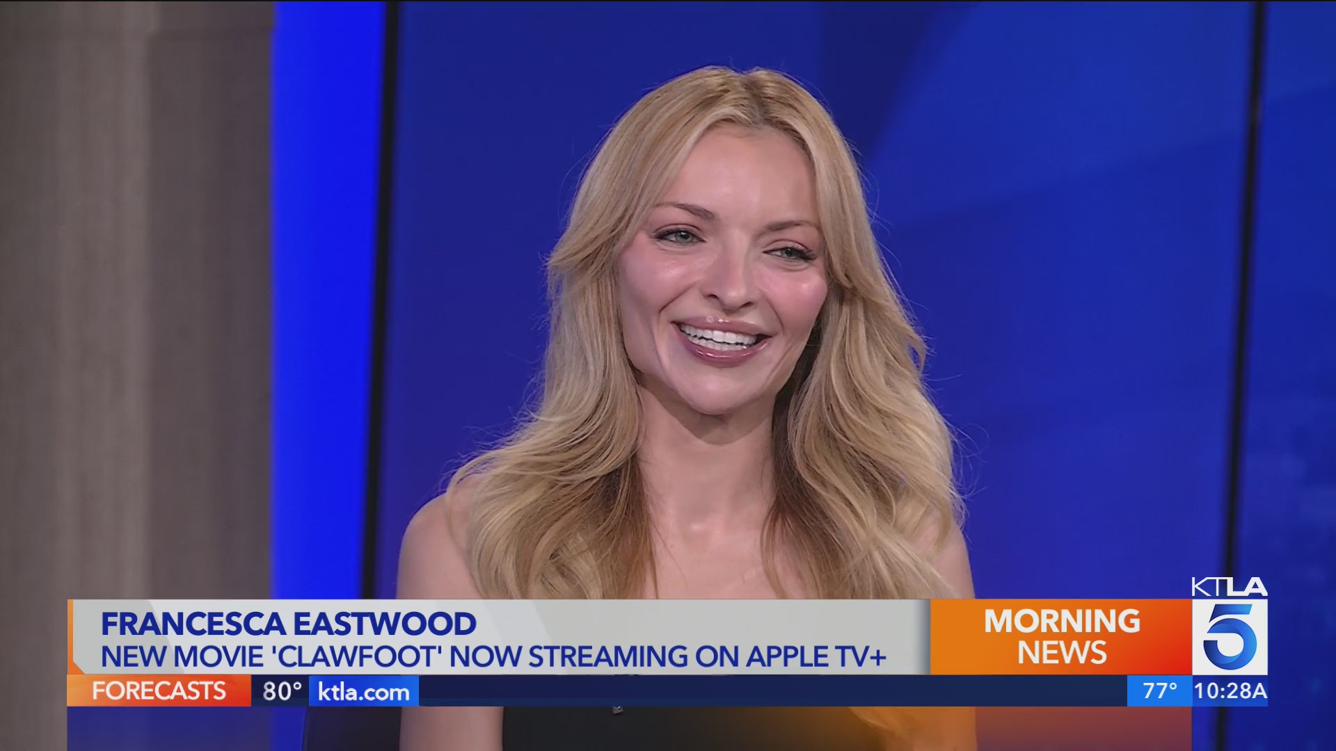 Francesca Eastwood says her new movie ‘Clawfoot’ is a great girl power ...