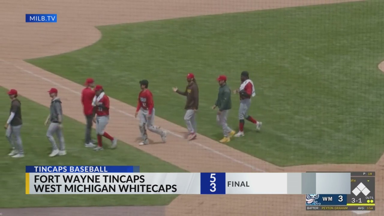 TinCaps snap six-game losing streak with 5-3 win at West Michigan – WANE 15