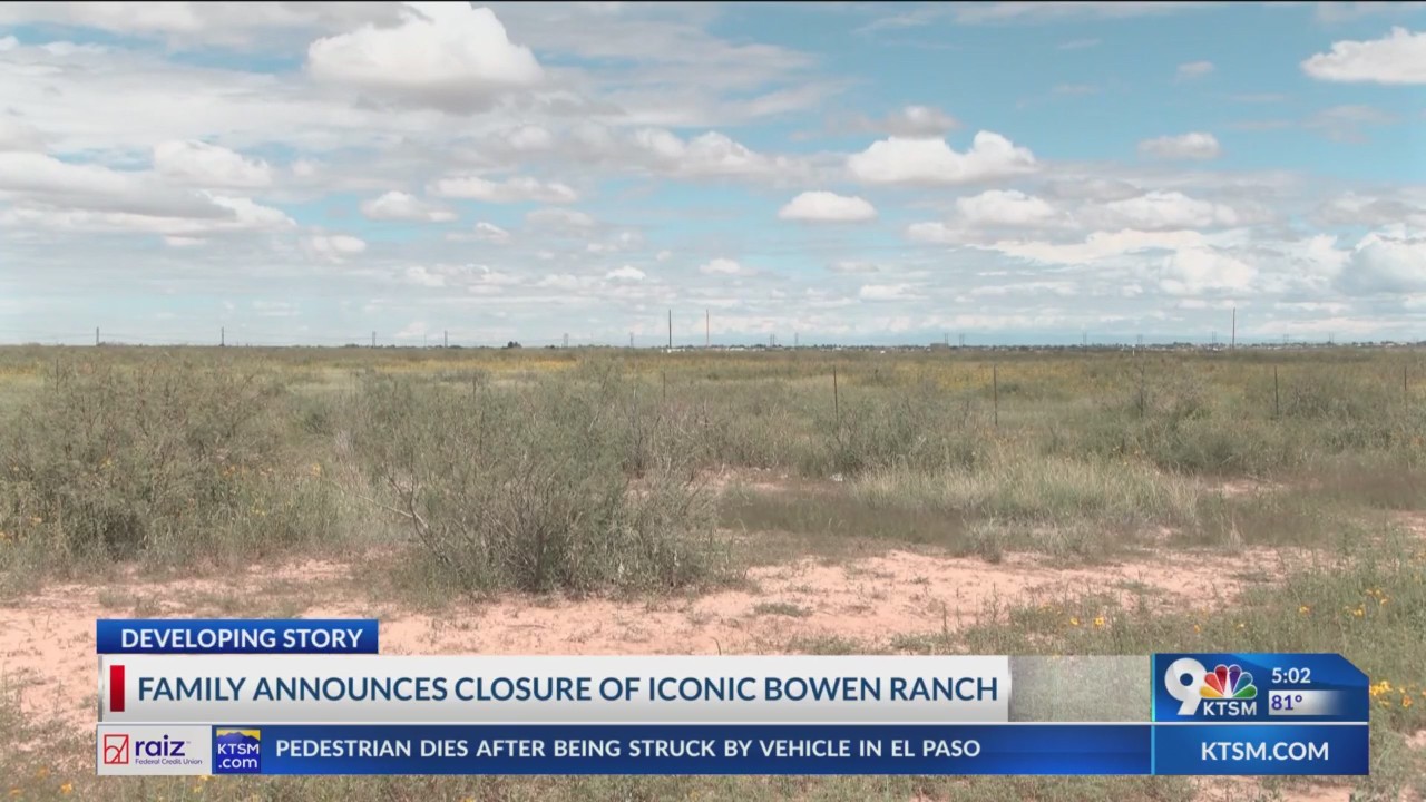 Family closing Bowen Ranch after more than century – KTSM 9 News