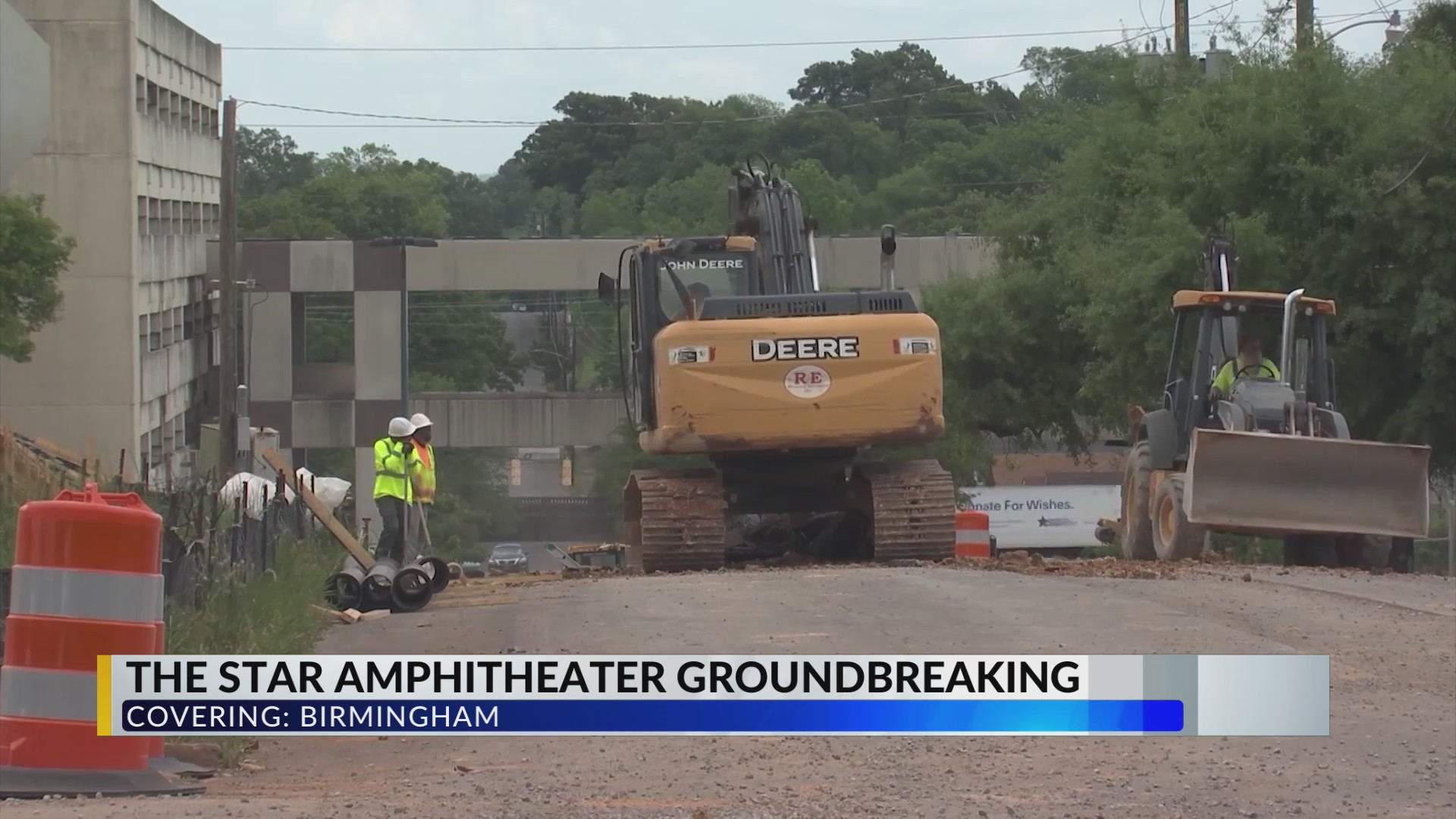 The Star Amphitheater groundbreaking with Birmingham City Councilman ...