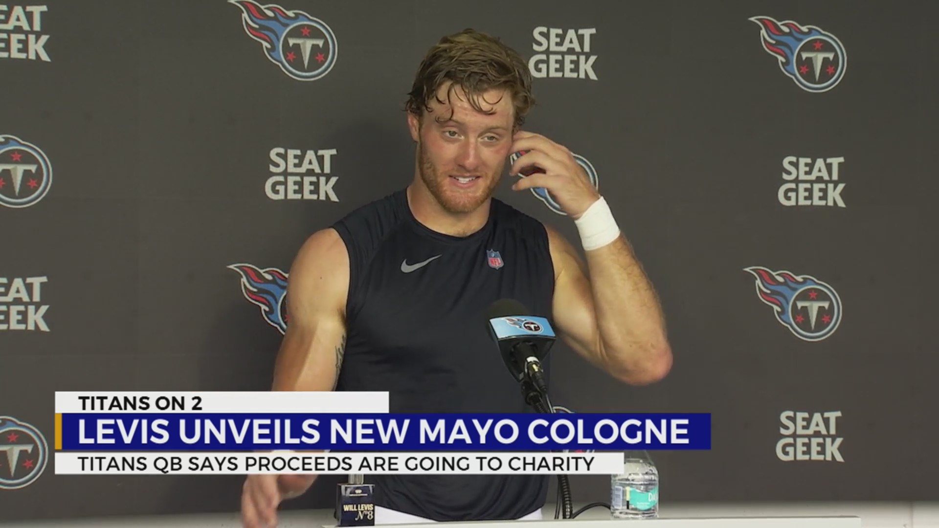 Will Levis unveils new mayo cologne – WKRN News 2