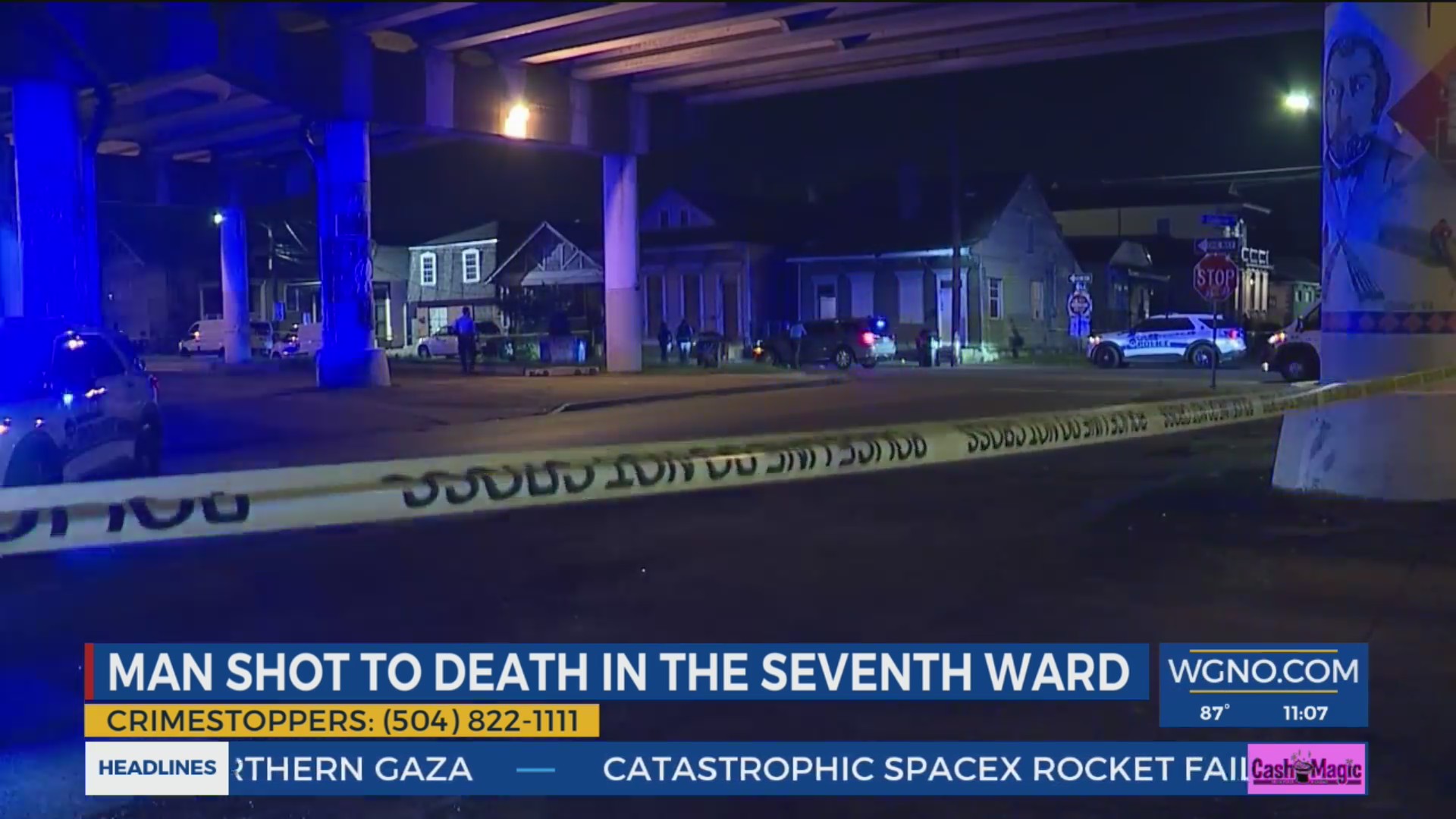 Man killed in early morning 7th Ward shooting – WGNO