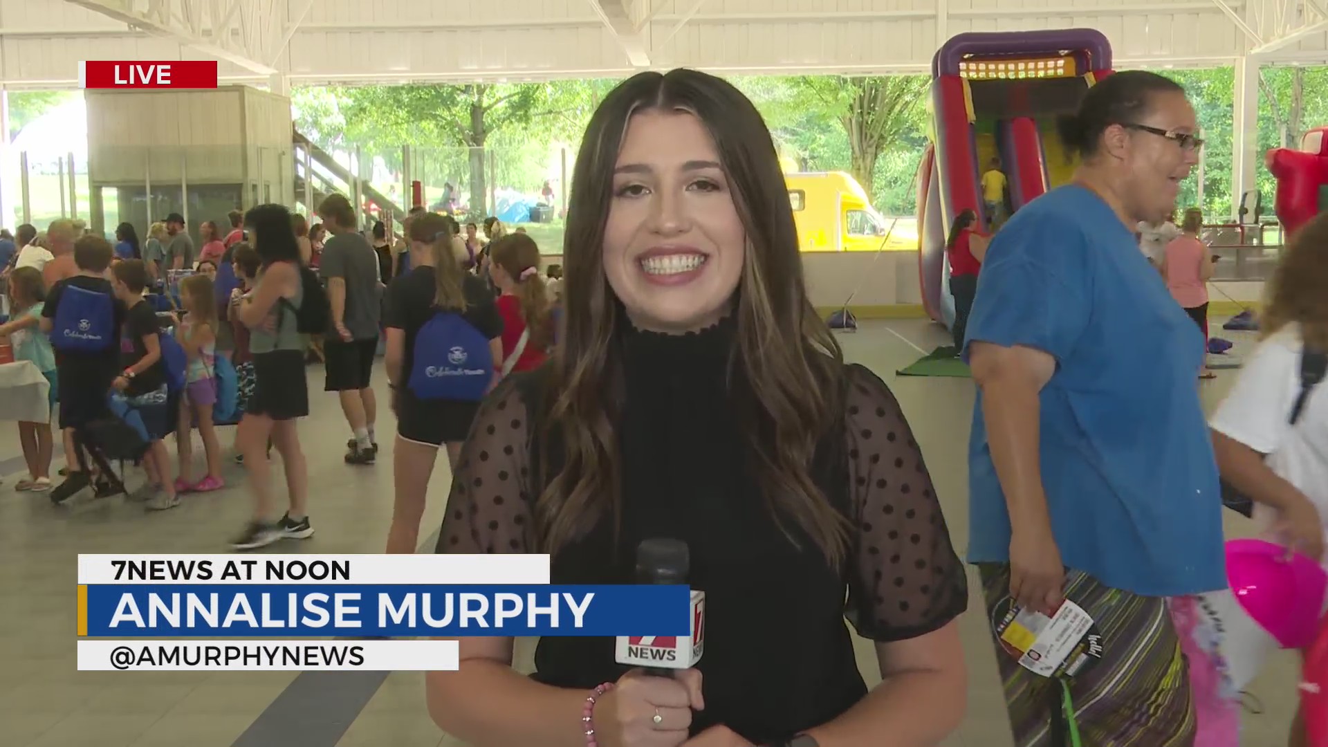 7News Reporter Annalise Murphy LIVE at the 17th Annual YSS Celebrate ...
