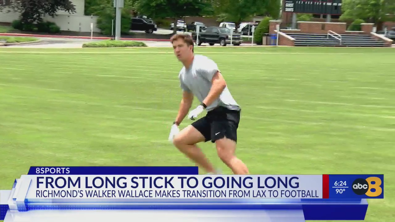 Walker Wallace goes from long stick to going long – WRIC ABC 8News