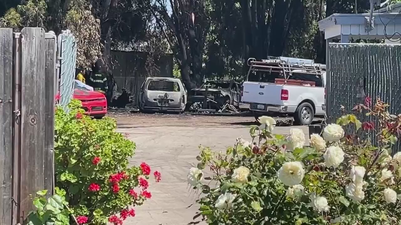 Hayward fire burned dangerously close to homes – KRON4