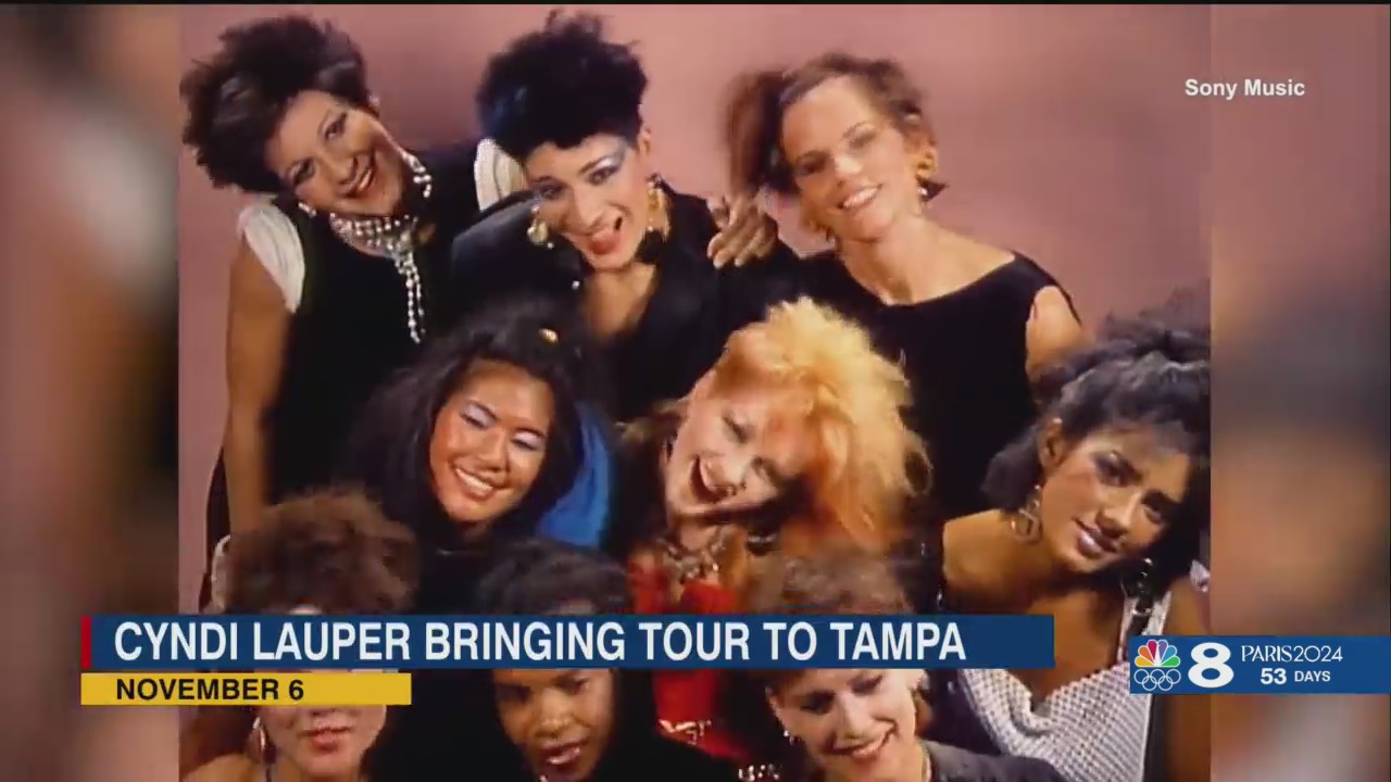 Cyndi Lauper announces Farewell Tour, will perform in Tampa – WFLA