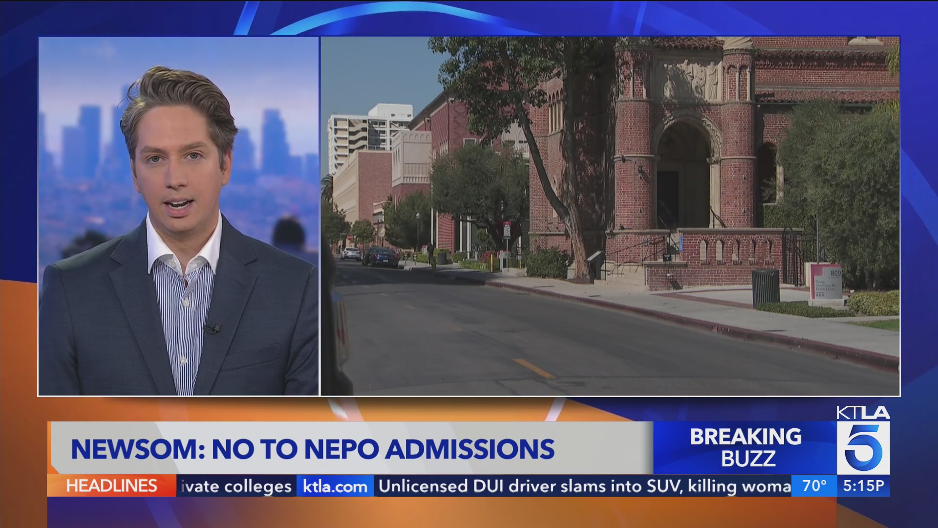 California bans legacy admissions at private colleges – KTLA