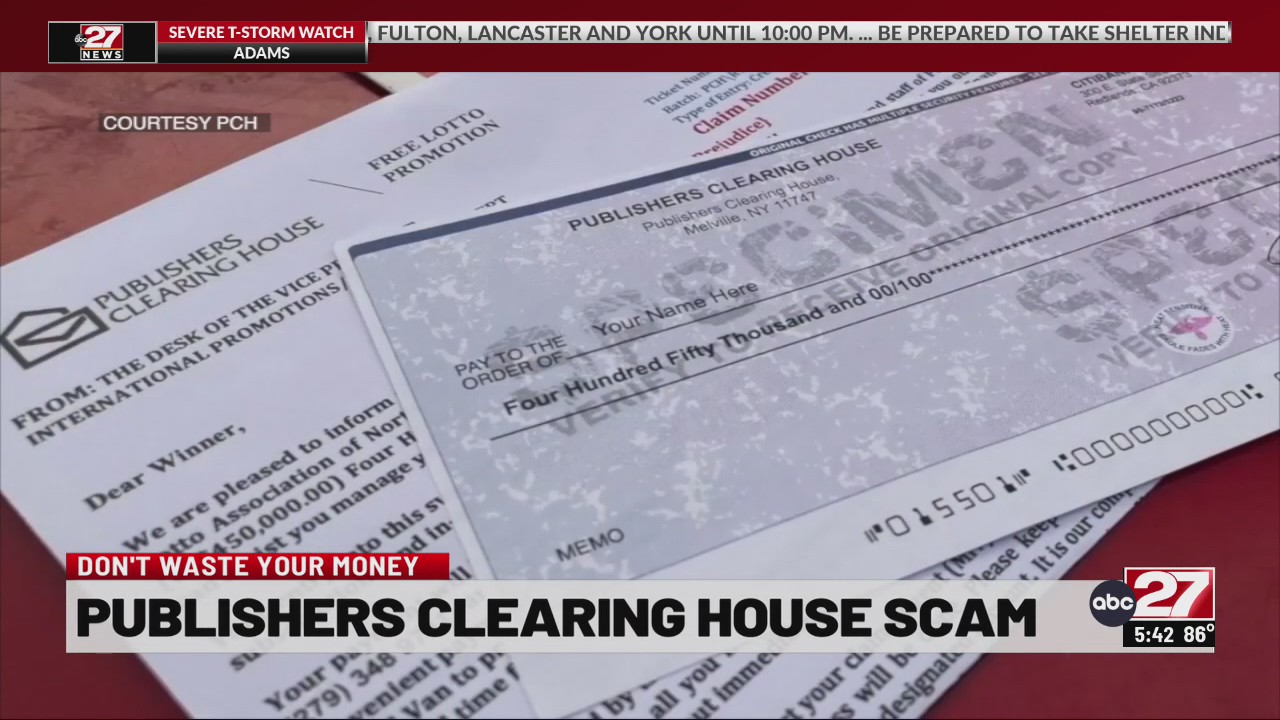 Publishers Clearing House scams still making rounds; how to spot them – ABC27