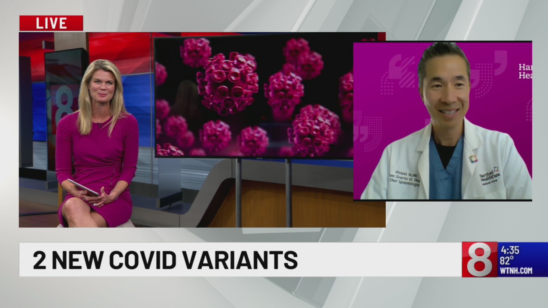 Health officials warning public about two new COVID strains – WTNH.com