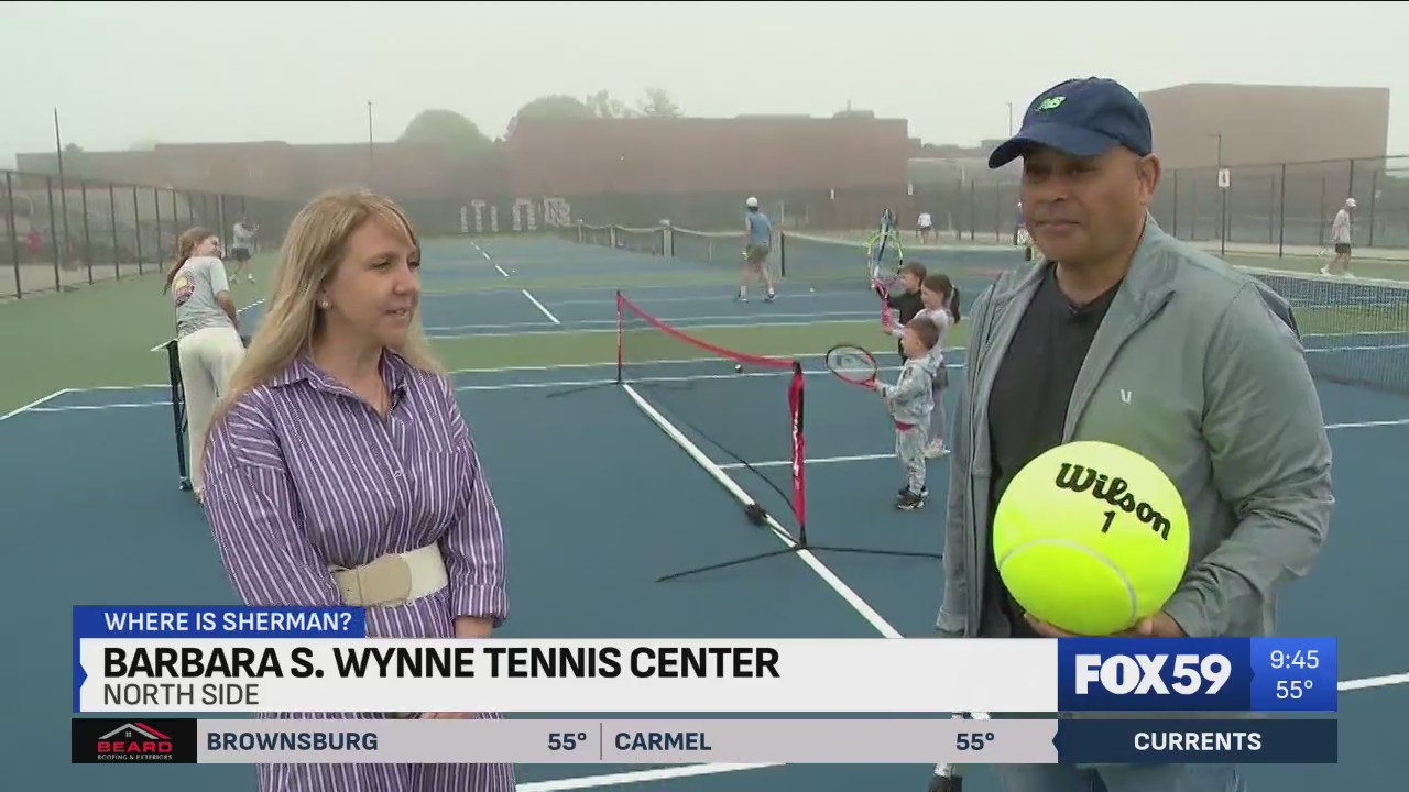 Where is Sherman? Barbara S. Wynne Tennis Center, Part 3 – Fox 59