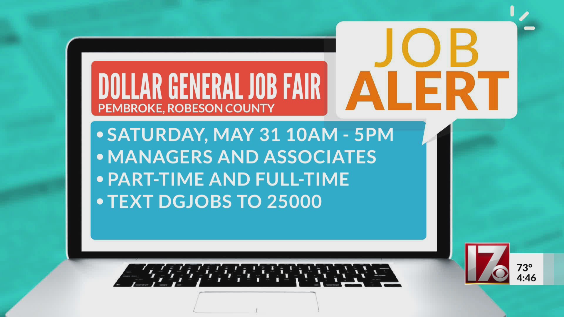 Job Alert: Dollar General job fair – CBS17.com