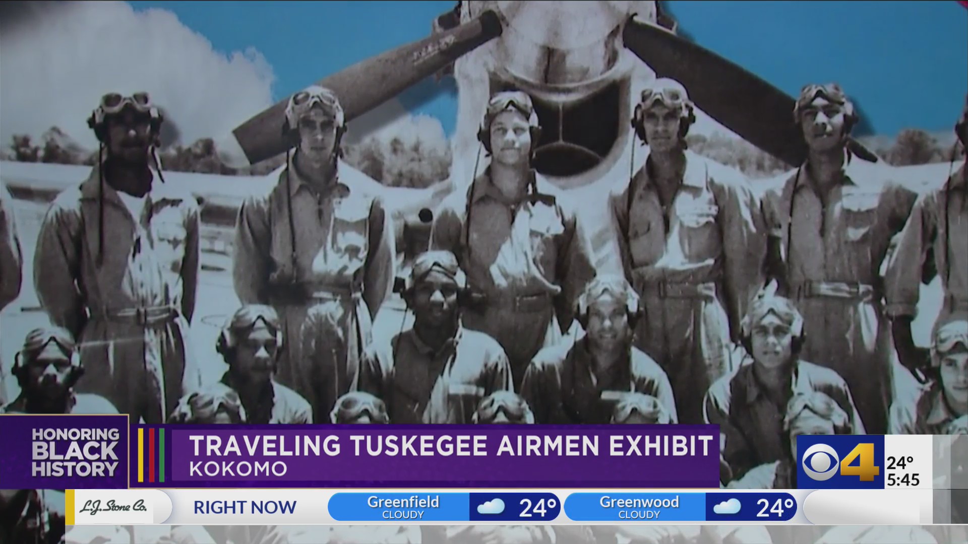 Honoring Black History: Traveling Tuskegee Airmen exhibit – WTTV CBS4Indy