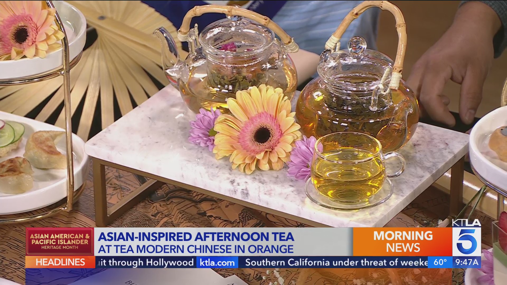 Asian-inspired afternoon tea – KTLA