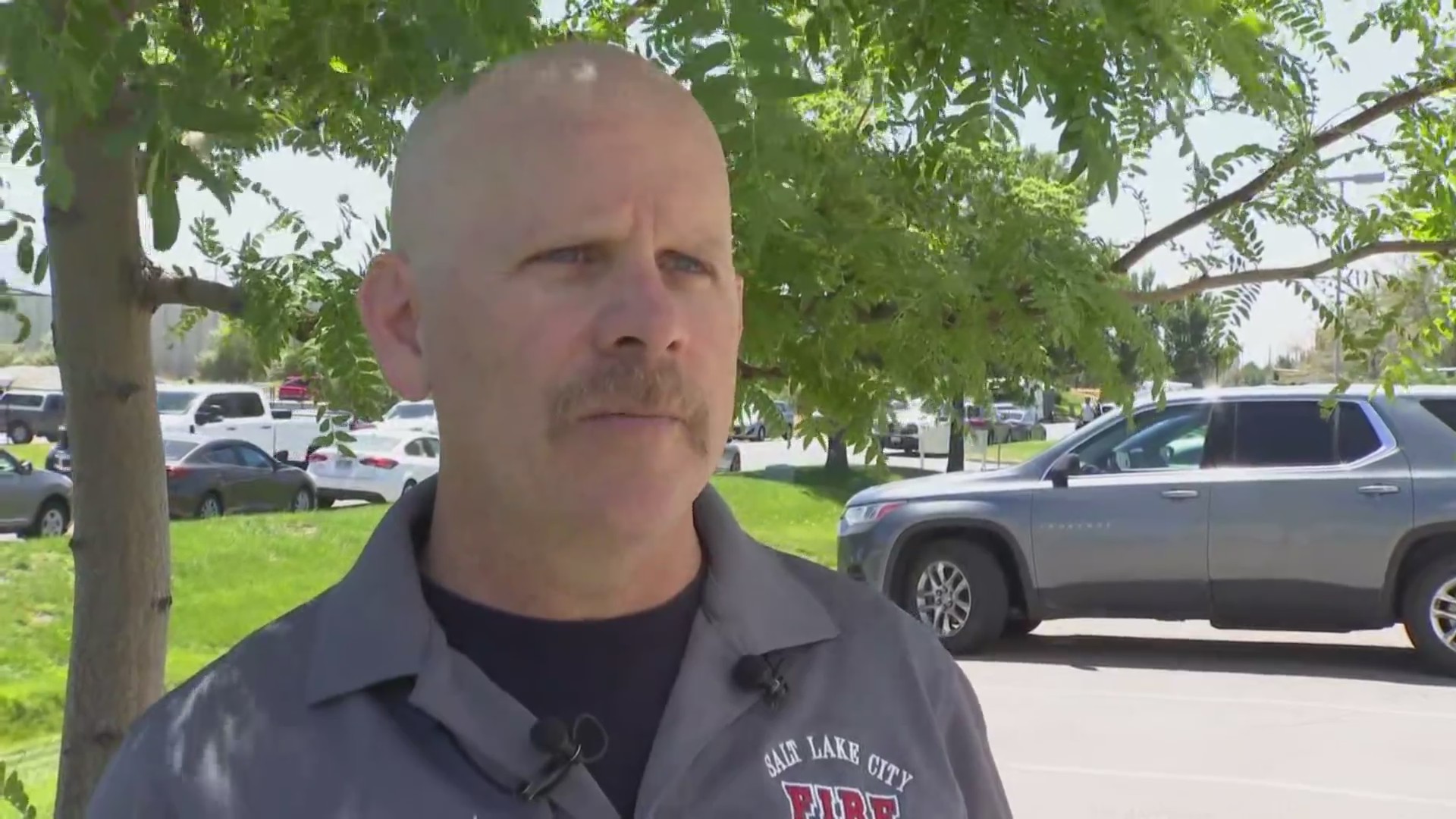Hazmat fire involving train near Salt Lake City Airport, response ...